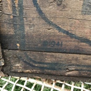 Ma's Root Beer Box 1941 Antique Wood Soda Crate Advertising Collectible ...