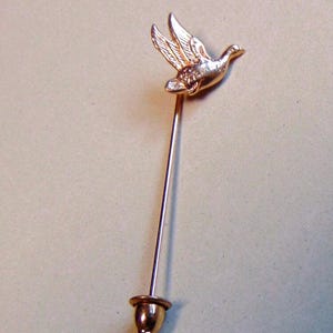 Duck Stick Pin 14k Yellow Gold Vintage 80's Jewelry - Etsy