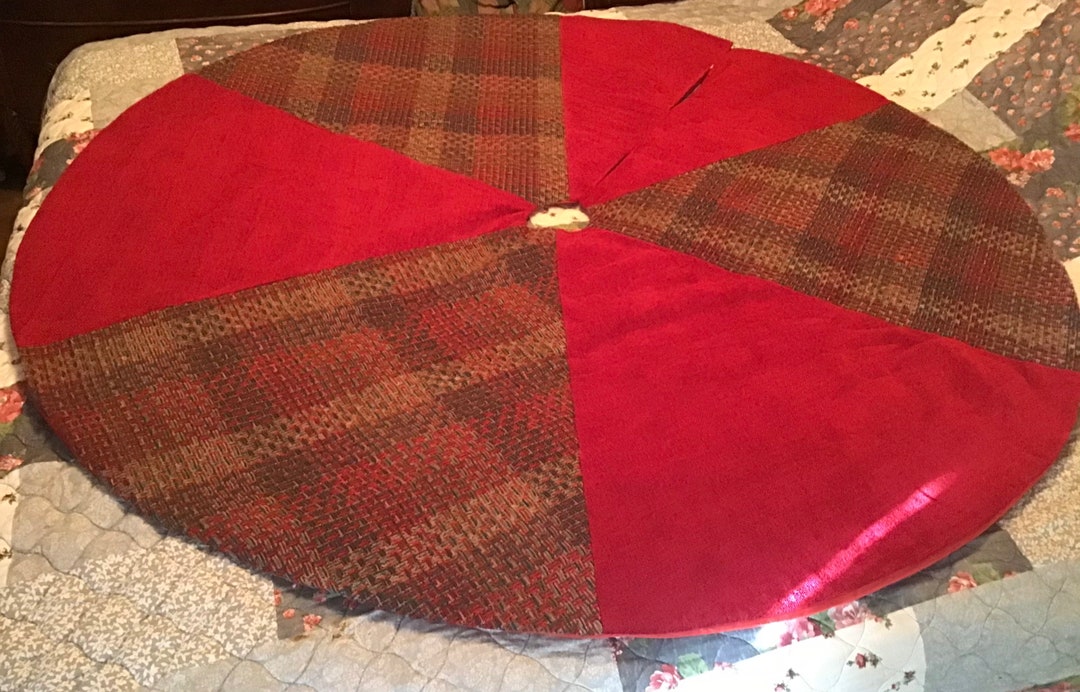 Vintage Tree Skirt Farmhouse Country Christmas Decor - Etsy
