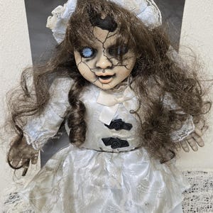 Decrepit Haunted Doll Spirit Halloween Scary Prop - Etsy