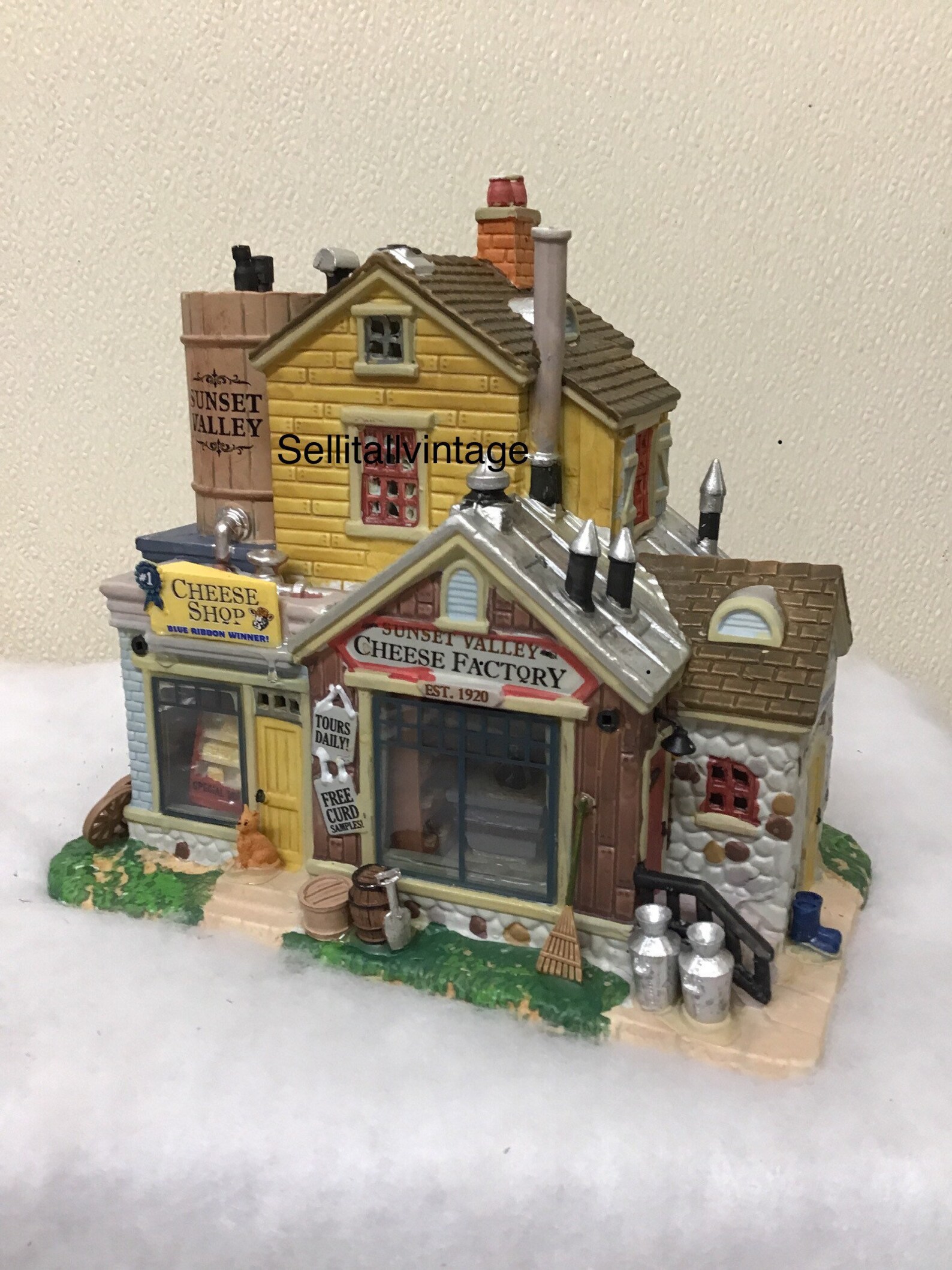 Lemax Sunset Valley Cheese Factory Harvest Crossing Village - Etsy