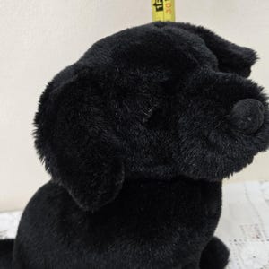 Gund Black Lab Dog 1992 Puppy - Etsy