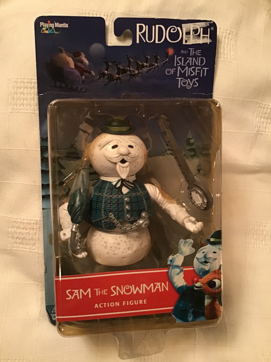 Sam the Snowman Action Figure Playing Mantis Rudolph & the Island of ...