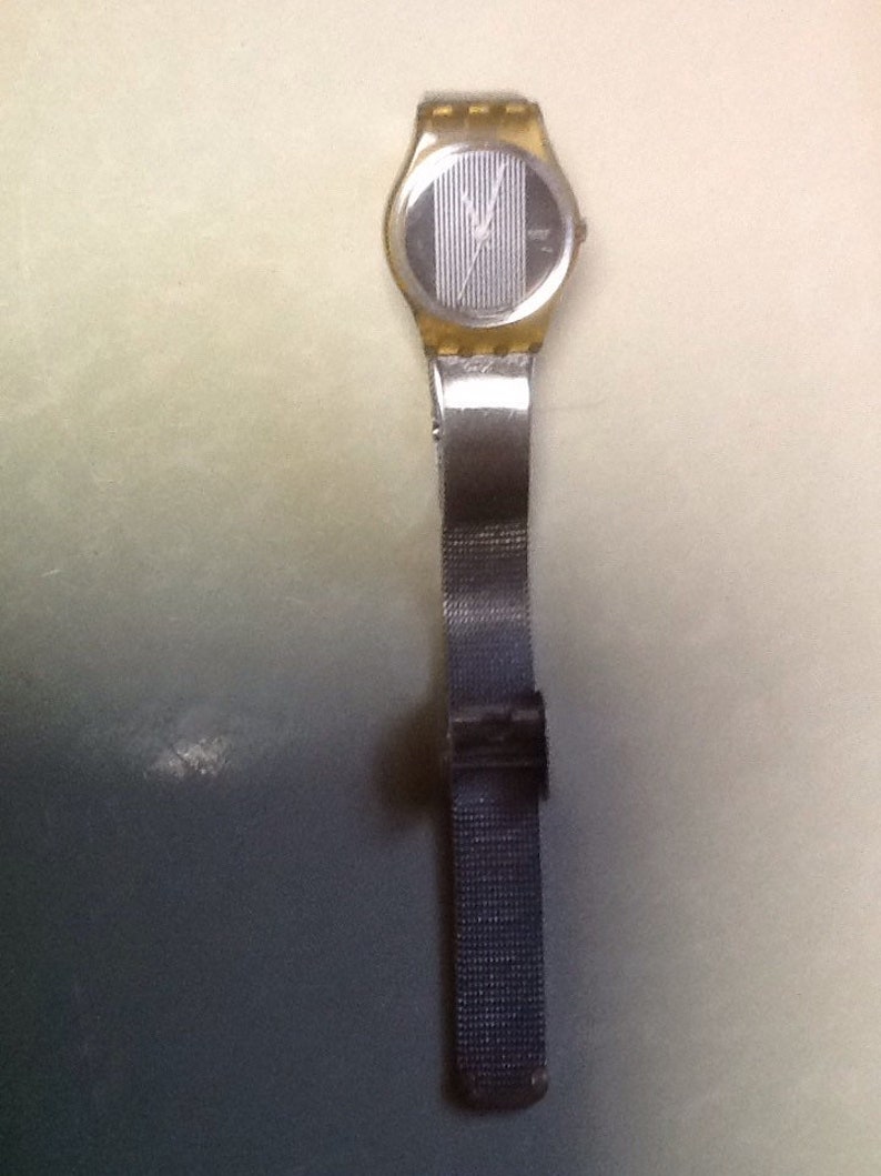 Swatch Watch Irony Aluminum Mesh Band 1997 MIB Rare - Etsy