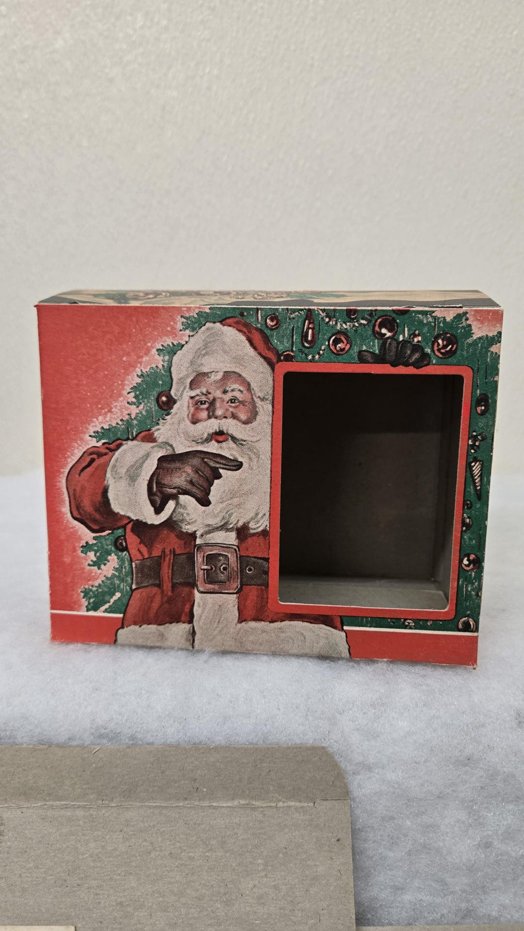 John Weisert Tobacco Box Christmas Santa 1940's Advertising - Etsy