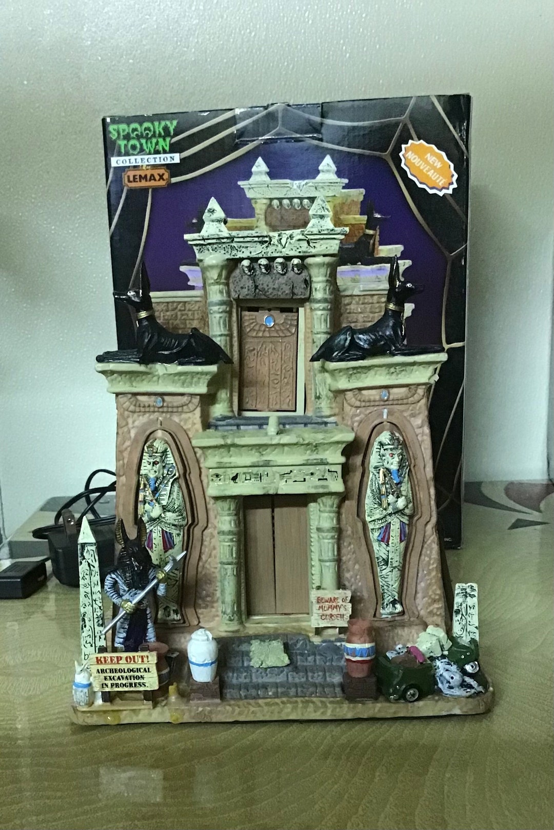 Lemax Spooky Town Cursed Tomb Animated Halloween Village MIB - Etsy