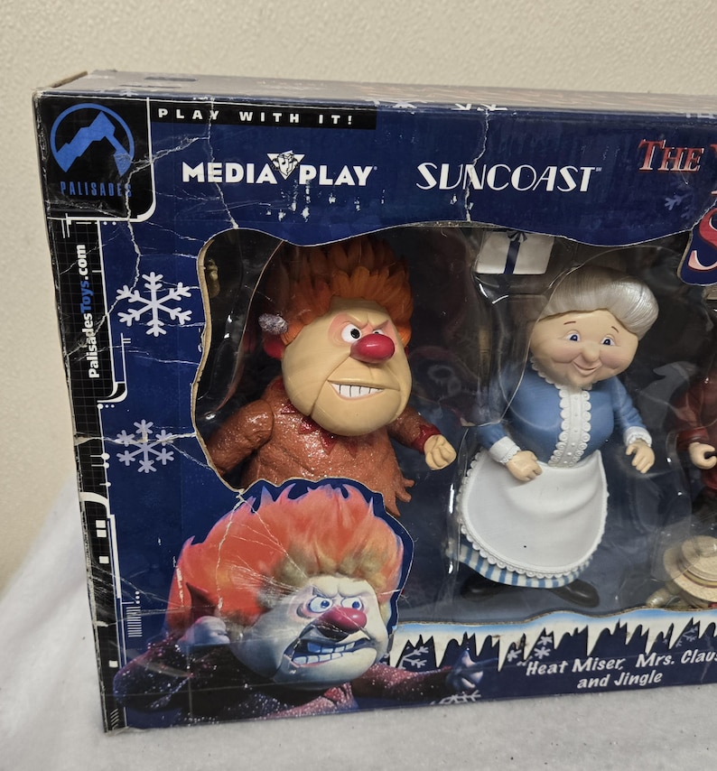 The Year Without a Santa Claus Heat Miser Figure Set - Etsy