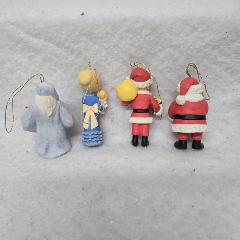 Enesco Santa Claus is Comin to Town Ornaments Miss Jessica Kris Kringle ...
