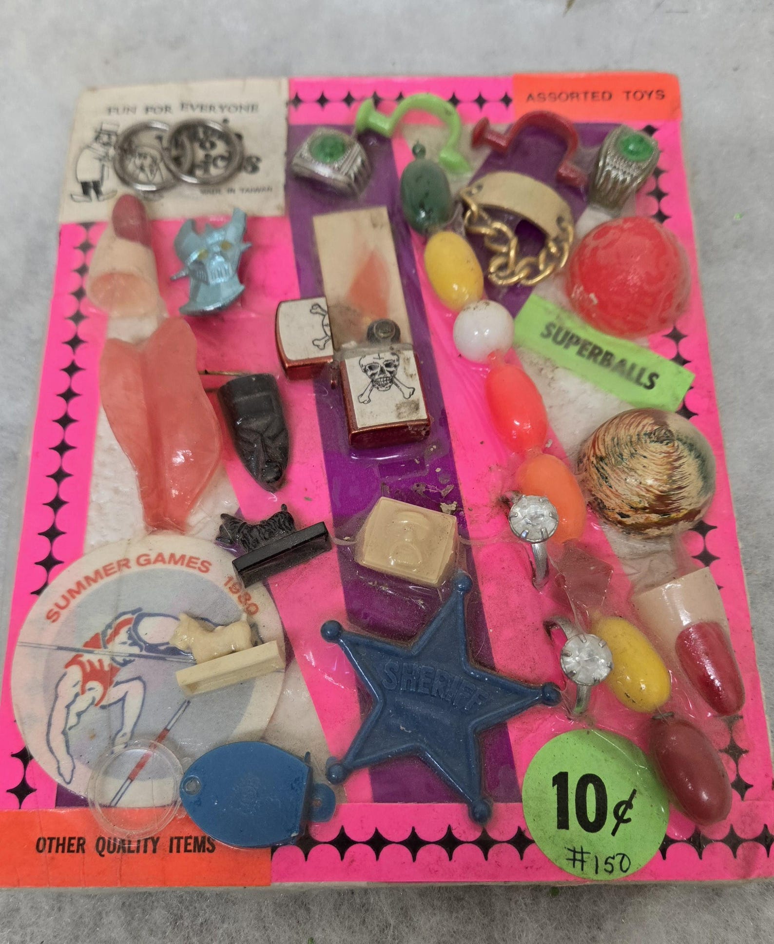 Gumball Machine Prize Card 10 Cent Display Header Card Rare - Etsy