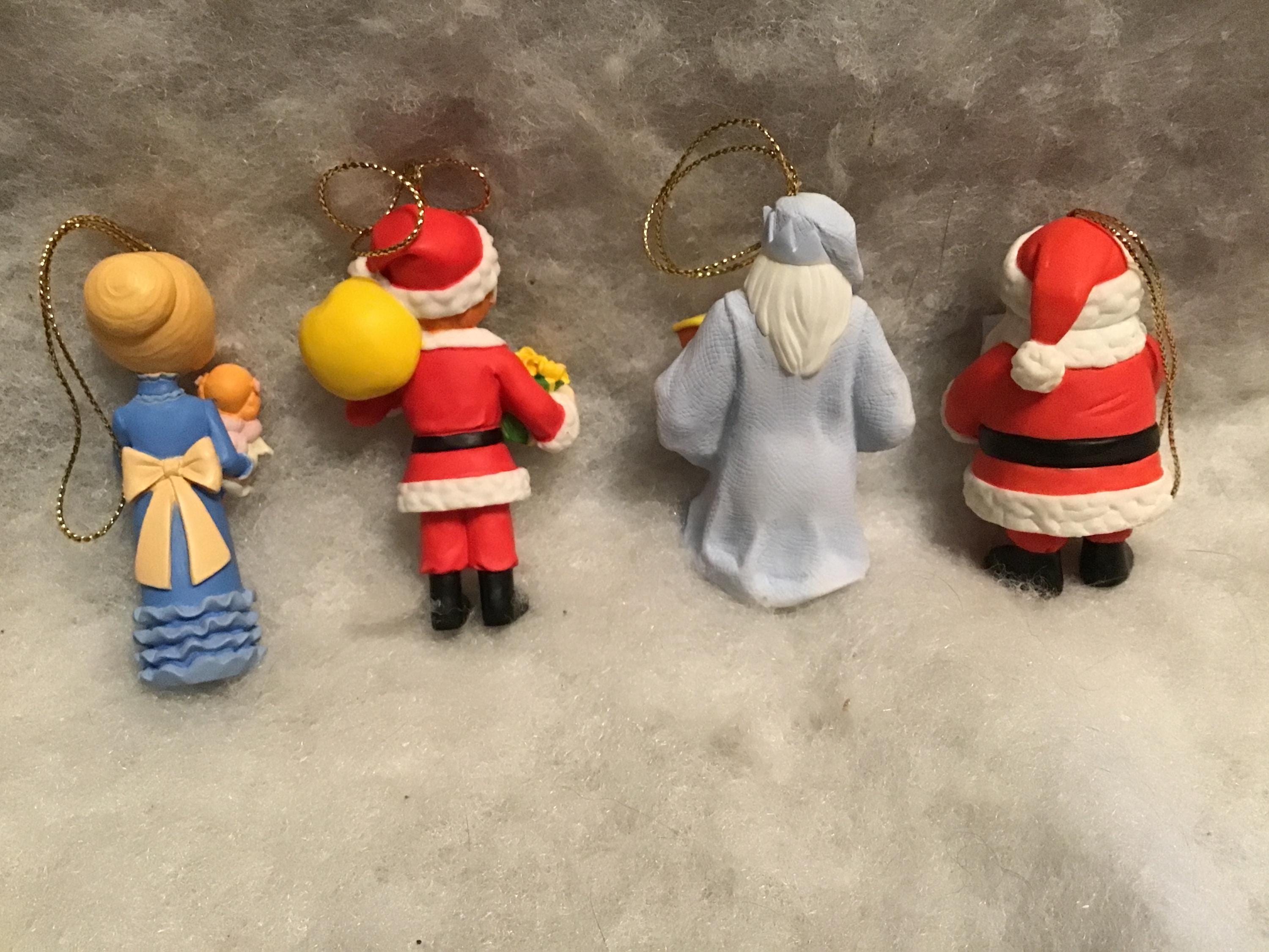 Enesco Santa Claus is Comin to Town Ornaments Miss Jessica Kris Kringle ...
