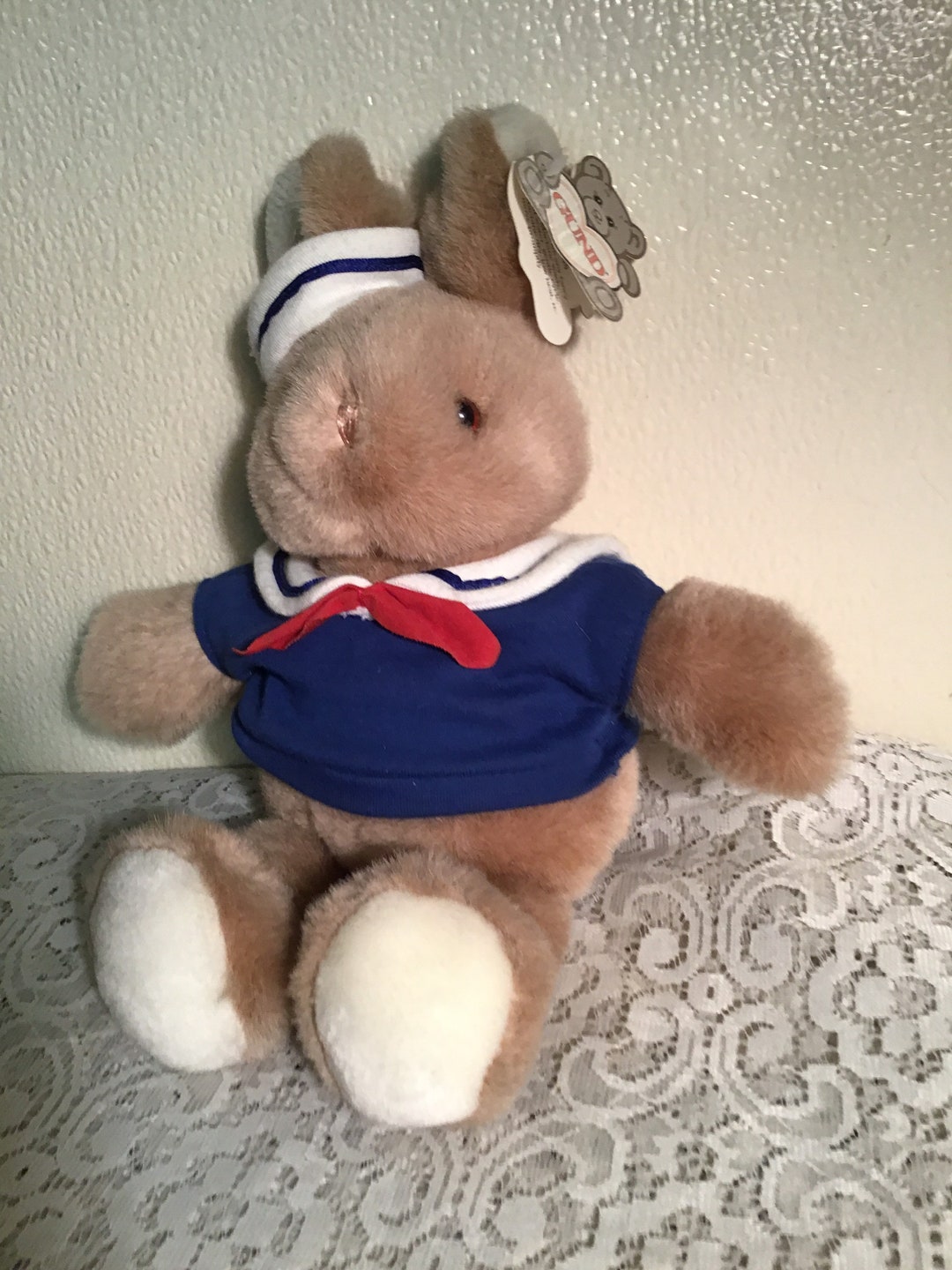 Gund Skippy Bunny With Tags 1990 Rare - Etsy