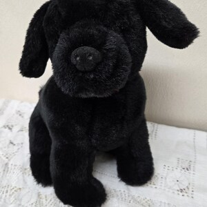 Gund Black Lab Dog 1992 Puppy - Etsy