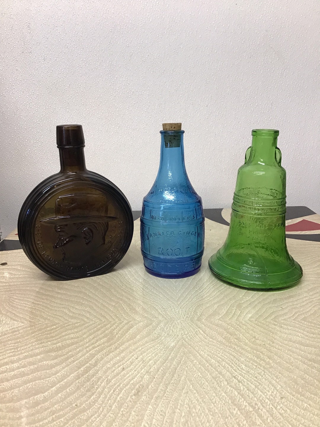Wheaton Bottles 1970’s NJ Large Colored Glass Bottle Choice - Etsy