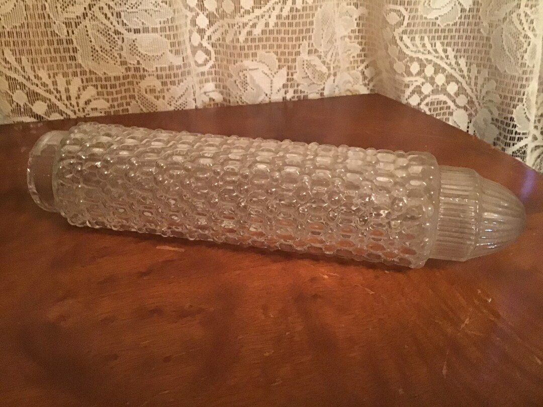 Glass Torpedo Shade Electric Lamp Rocket Shade Art Deco Rare - Etsy