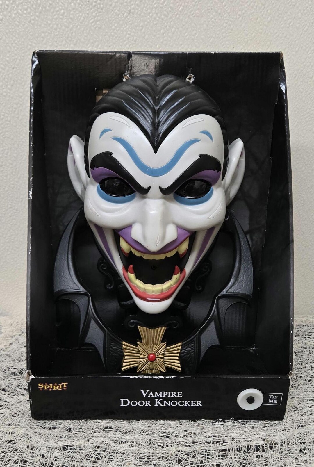 Vampire Door Knocker Animated Spirit Halloween NIB - Etsy