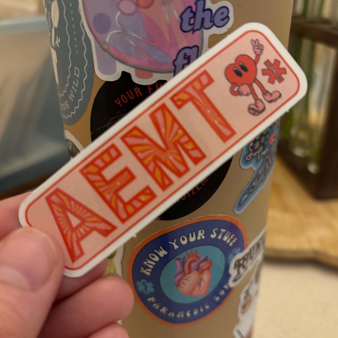 AEMT Retro Sticker - Etsy