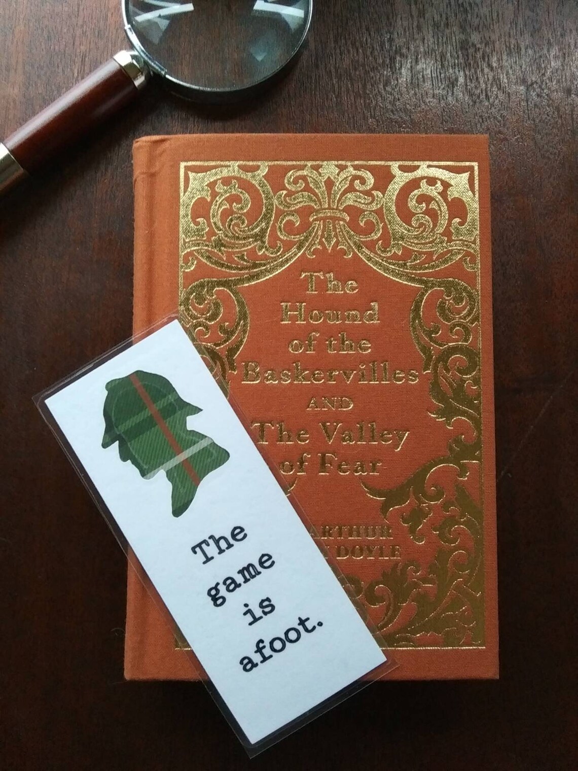 Sherlock Holmes Quote Laminated Bookmark | Etsy