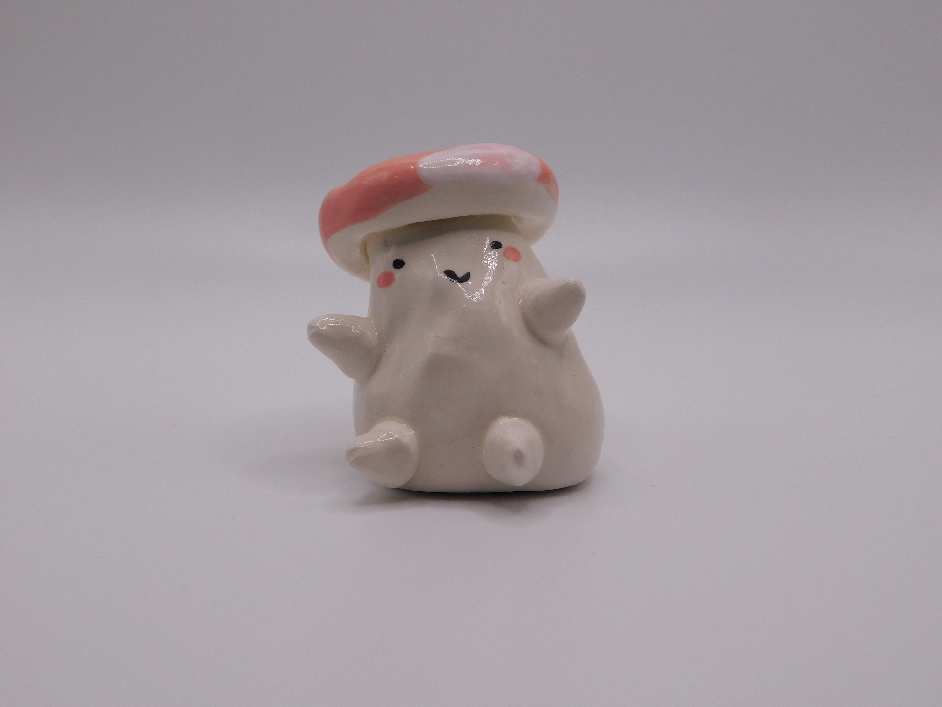 Bigger Mushroom Pals Fungi Figurine Handmade Figure - Etsy