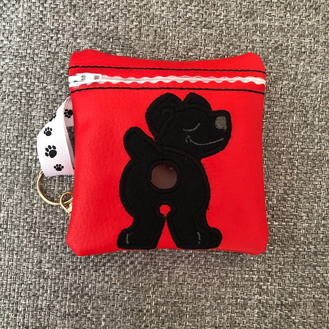 Cane Corso Faux Leather Poop Bag Holder: Dog Walker Accessory - Etsy