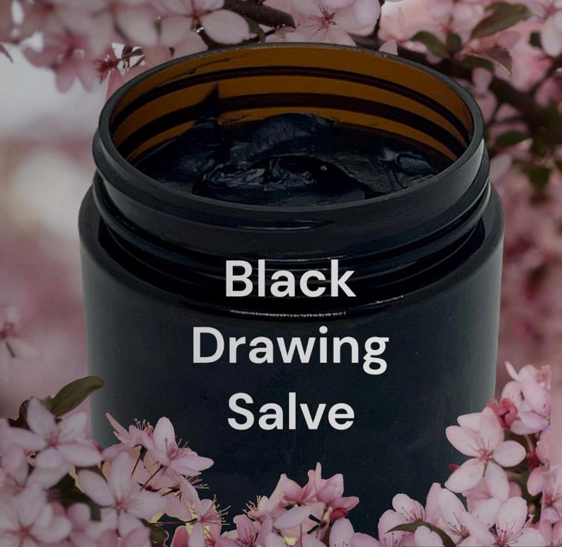 Black Drawing Salve - Traditional Formula - Etsy
