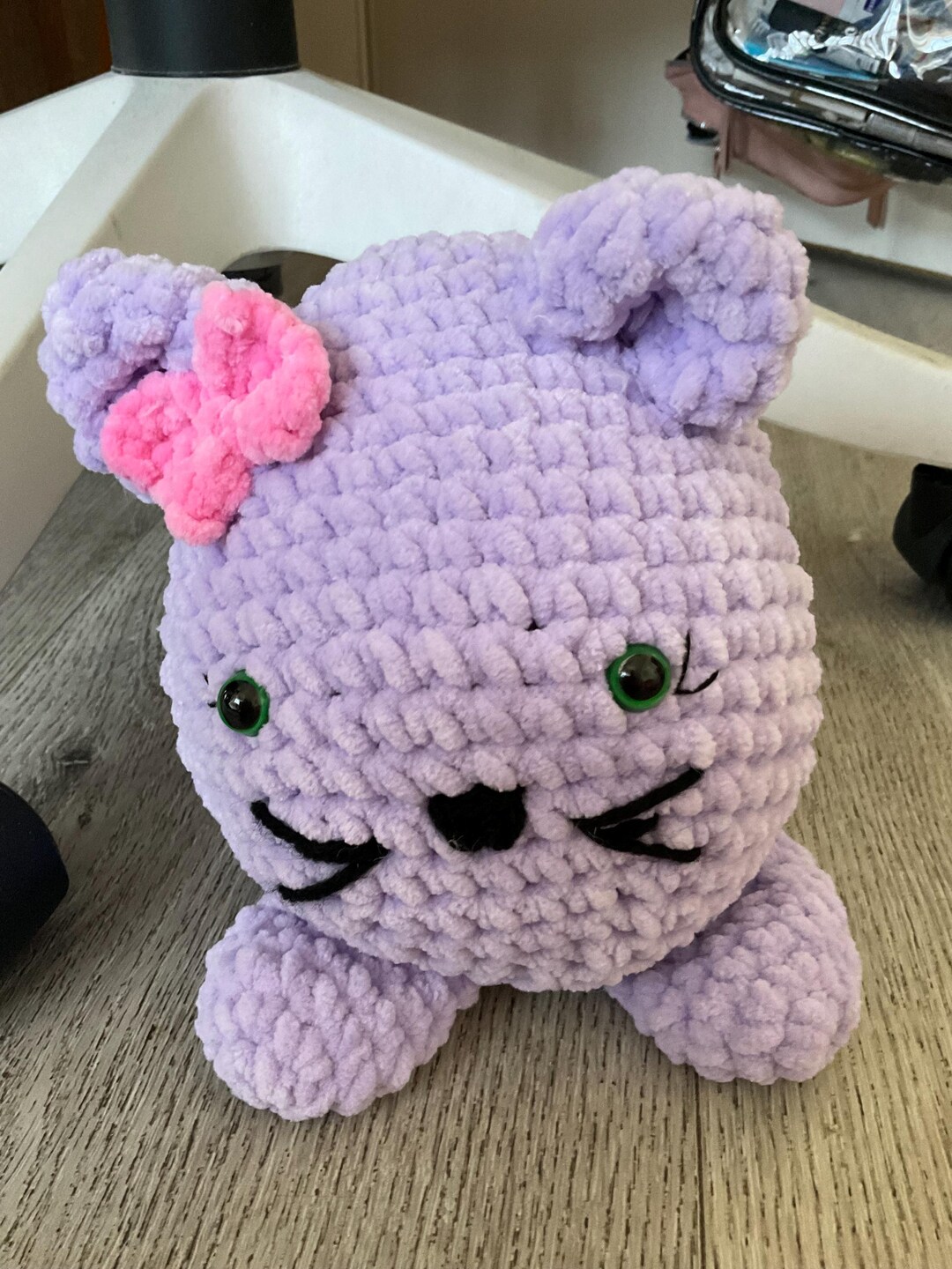 Purple Kitty - Etsy
