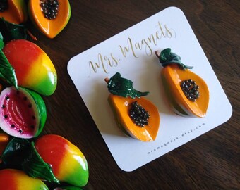 Chili Pepper Magnets Set of 3 Fridge Magnets Decorative Magnets Cute ...