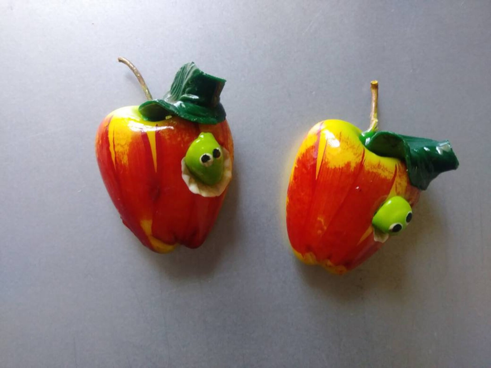 Teacher's Day Apple Magnets Set of 2 Fridge Magnets - Etsy