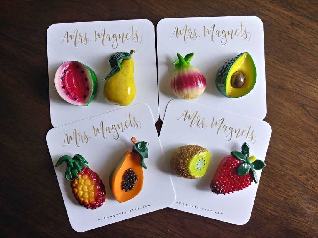 8 Magnet Bundle Deal-set of 8-fridge Magnets-decorative Magnets-cute ...