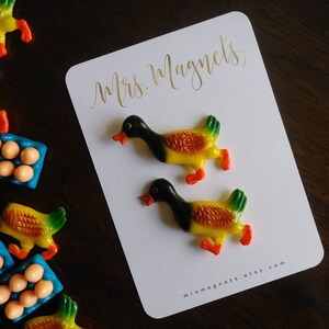 Duck Magnets Set of 2 Fridge Magnets Decorative Magnets - Etsy