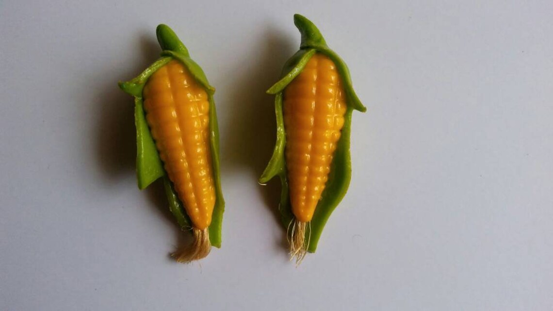 Corn on the Cob Magnets Set of 2 Fridge Magnets - Etsy