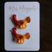 Chicken Magnets Set of 2 Fridge Magnets Decorative Magnets Cute Magnets ...