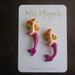 Mermaid Magnets Set of 2 Fridge Magnets Decorative Magnets Cute Magnets ...