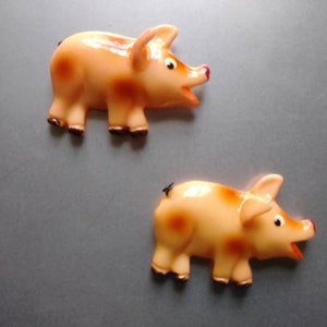 Pig Magnets Set of 2 Fridge Magnets Decorative Magnets - Etsy