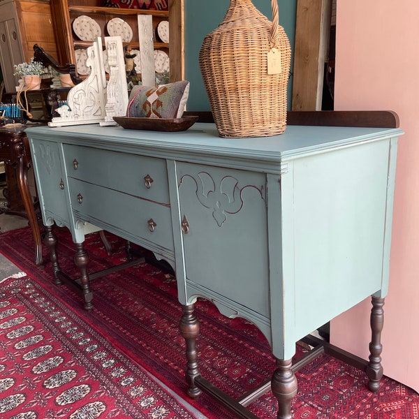 Shabby Chic Buffet - Etsy