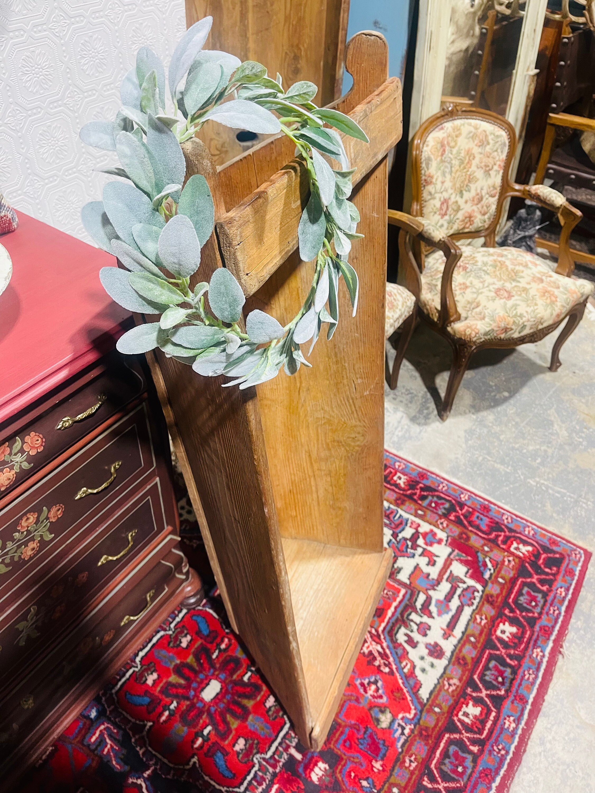 Rustic Farmhouse Trough Decor Primitive Solid Wood - Etsy