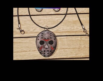Jason Voorhees Necklace Mask - Etsy