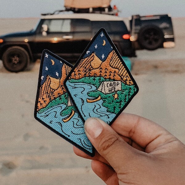 Camp Patch Custom - Etsy
