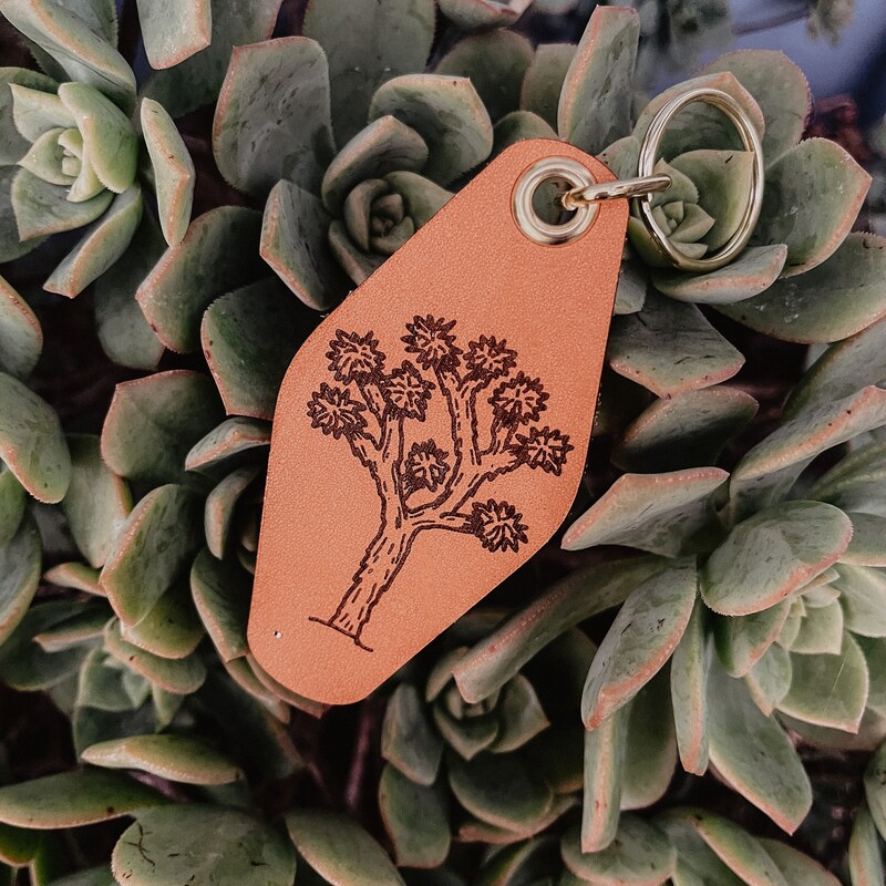 Tree Keychain - Etsy