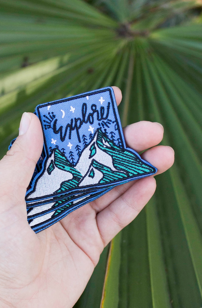 The Explorer // Outdoor Adventure Patch - Etsy