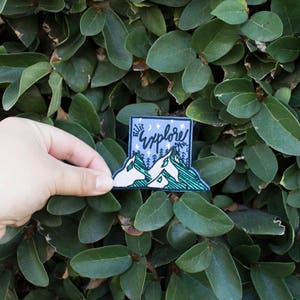 The Explorer // Outdoor Adventure Patch - Etsy