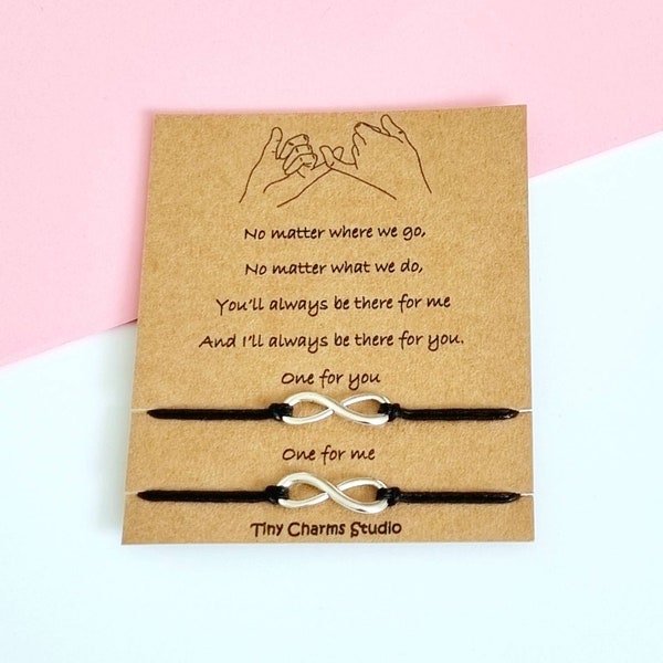 Best Friend Infinity Bracelet - Etsy