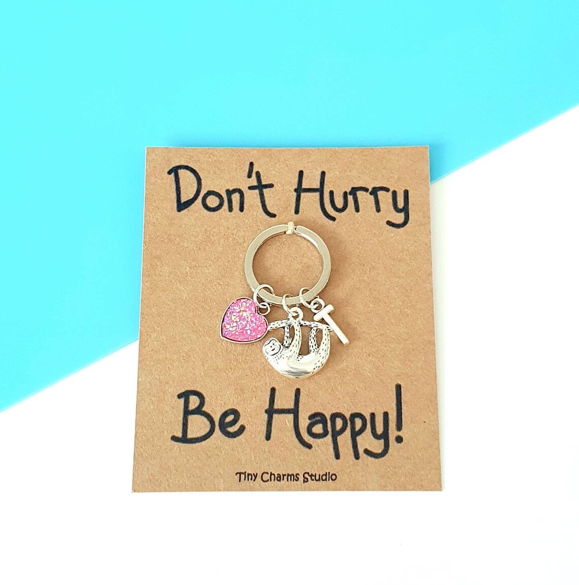 Sloth Keyring Sloth Lover Sloth Accessories | Etsy UK