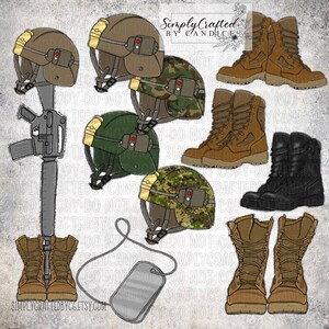 Military Clipart Bundle, Military Clipart, Military, Air Force, Army ...