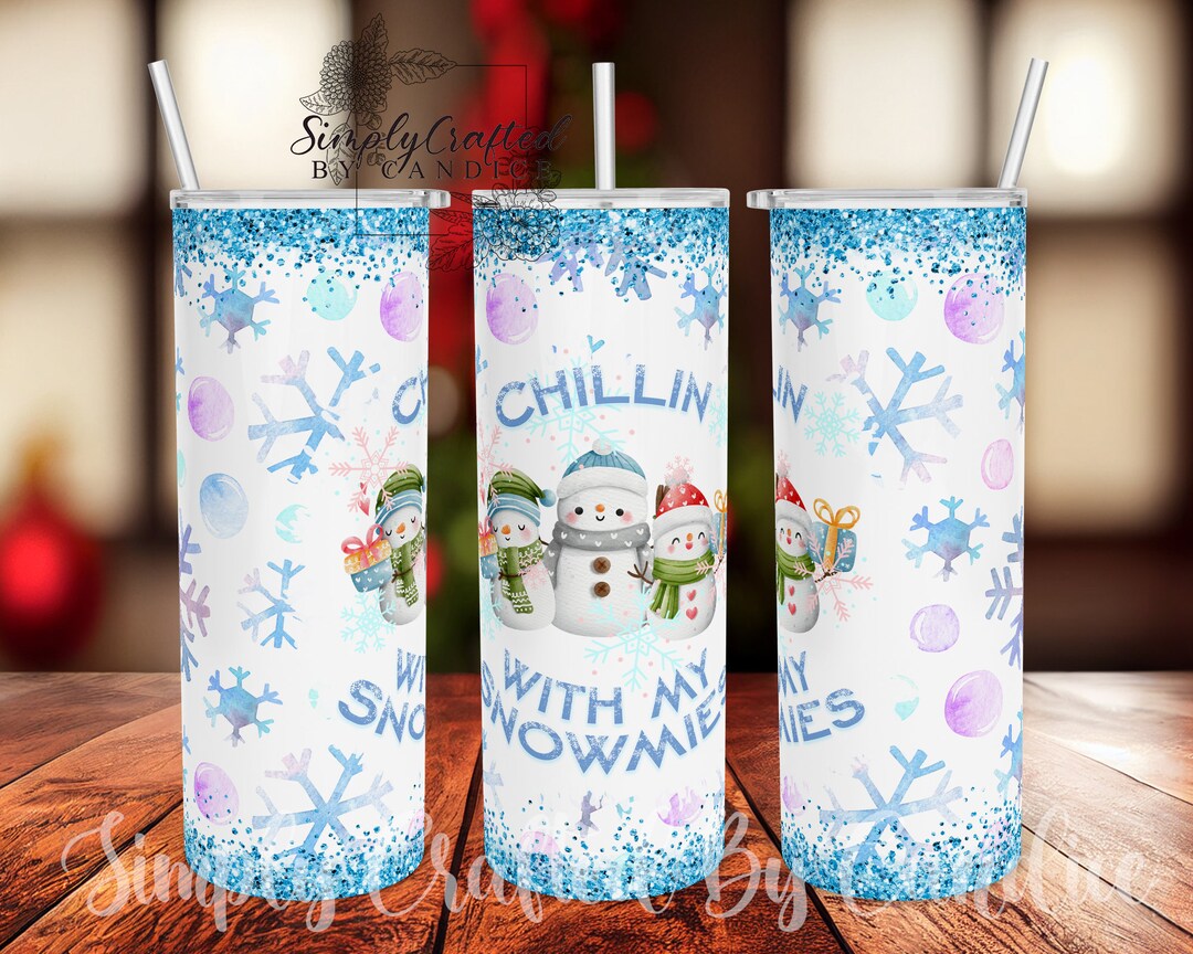 Chillin With My Snowmies, Snowman, Snowmen, Snowflakes, Christmas ...