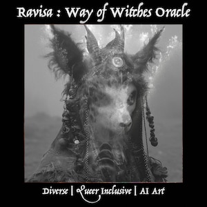 IN STOCK - Ravisa: Way of Witches Oracle Cards - 64 Cards - AI Art ...
