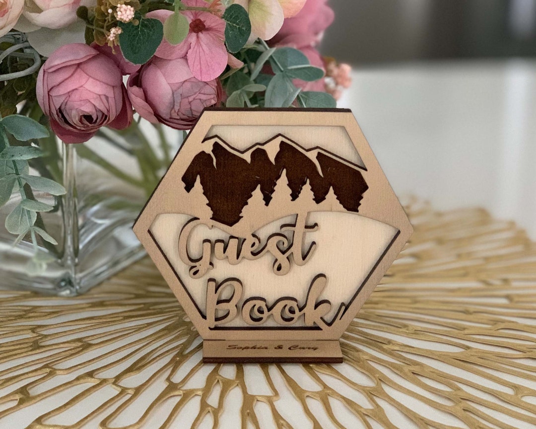 Laser Cut Wedding Signs for Wedding Wooden Wedding Guest - Etsy