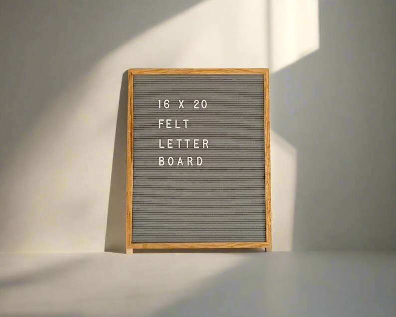 Wooden Letter Board Rustic Frame Message Board Modern Farmhouse ...