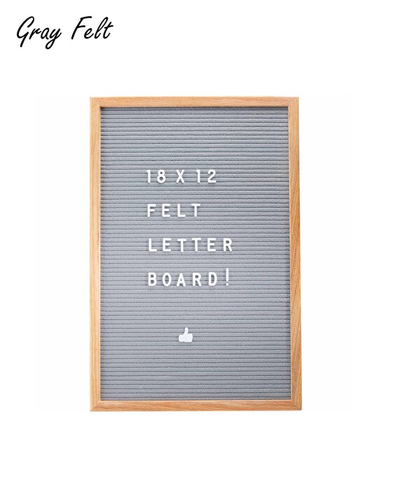 Wooden Letter Board Rustic Frame Message Board Modern | Etsy