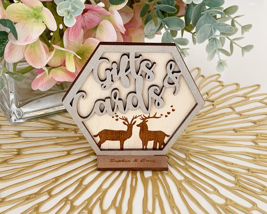 Laser Cut Wedding Signs for Wedding Wedding Gifts and Cards - Etsy