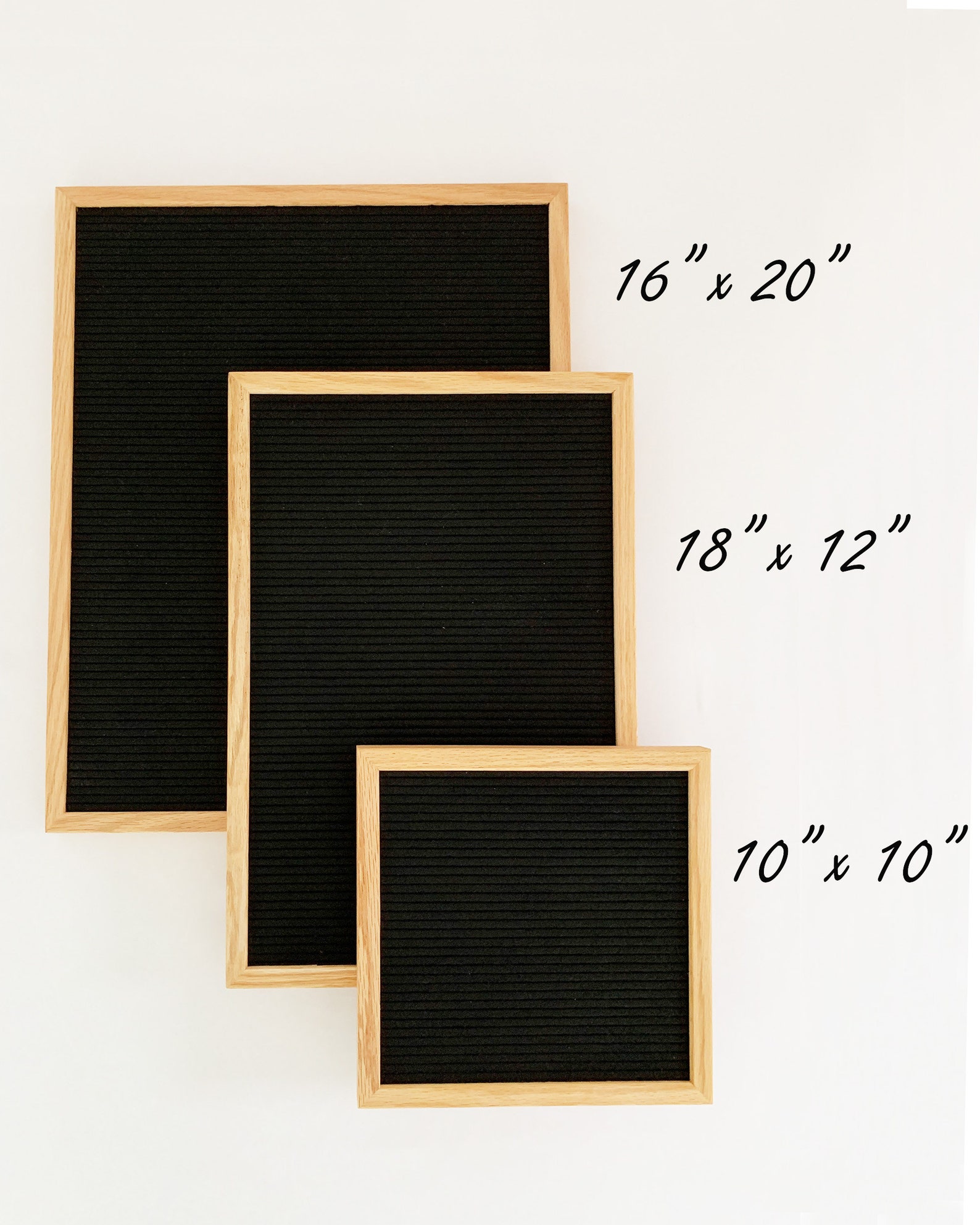 Wooden Letter Board Rustic Frame Message Board Modern - Etsy